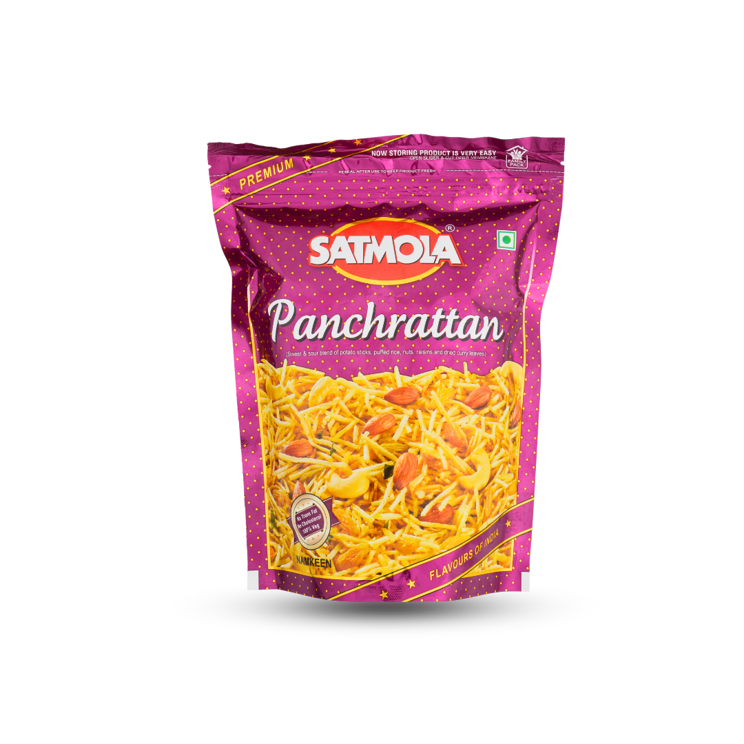 Satmola Panchrattan Namkeen – Royal Mix of Flavors | 200g – SATMOLA